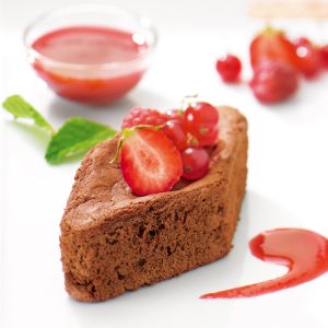 Chocolat au fromage blanc et son coulis de fruits rouges – Recette 7