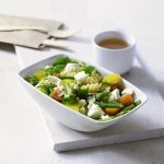 Salade de pâtes aux poivrons, haricots et feta – Recette 7
