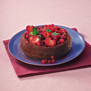 Gâteau au chocolat et fruits – Recette 7