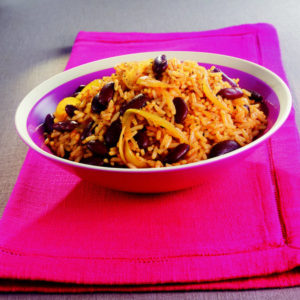 Riz aux haricots rouges – Recette 7