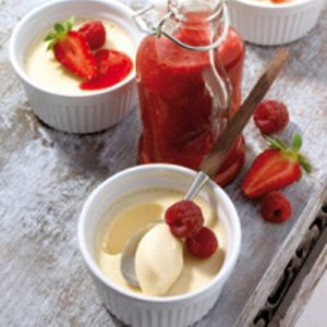 Panna cotta aux fruits rouges – Recette 7